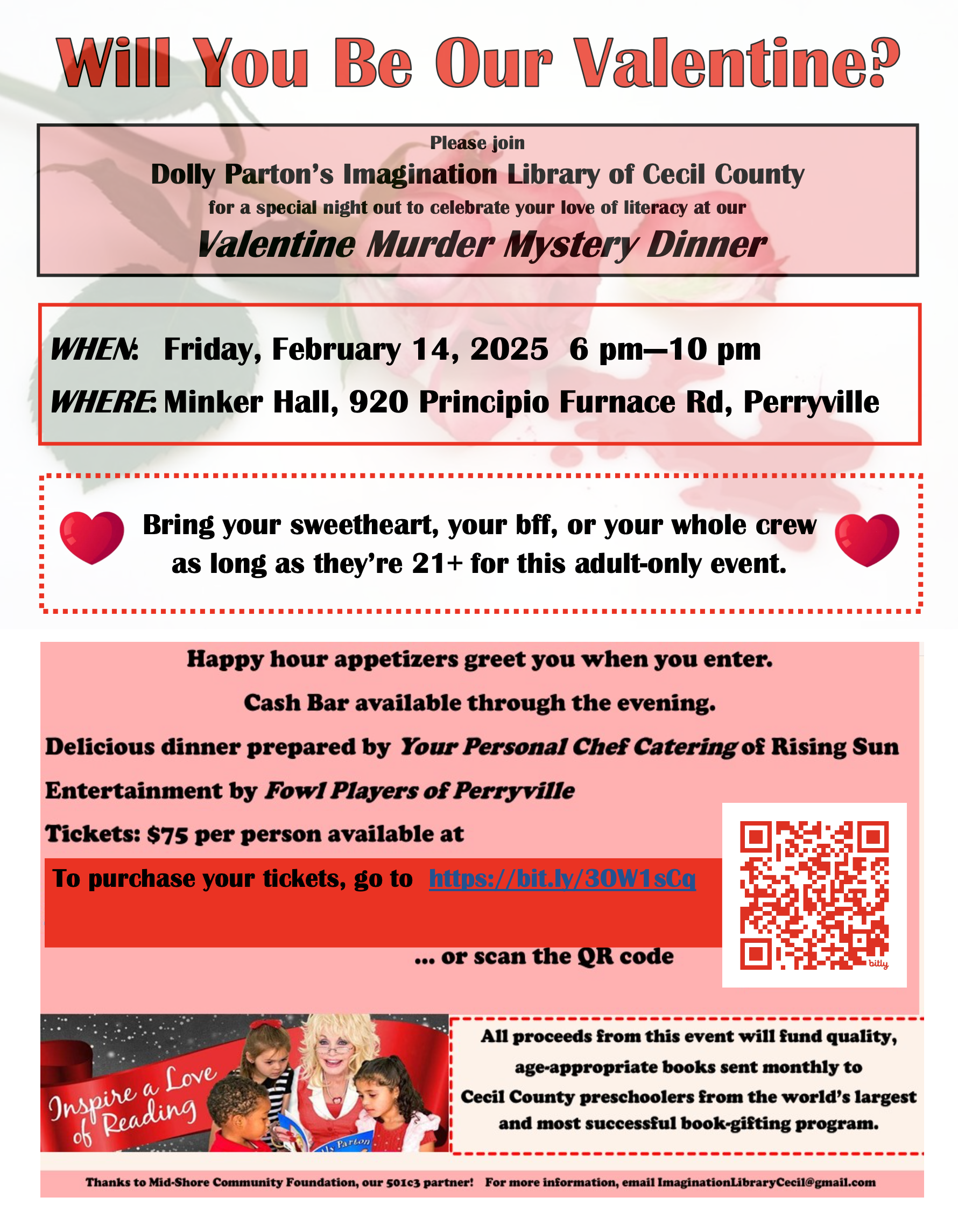 Valentine Murder Mystery Dinner - North East Chamber of Commerce